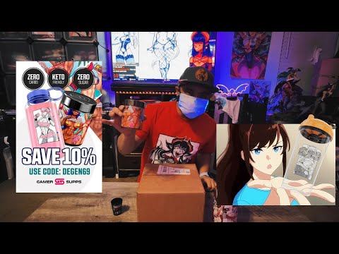 A Super Normal Gamer Supps Merch Unboxing