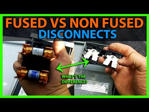 Fused Vs Non Fused Disconnect