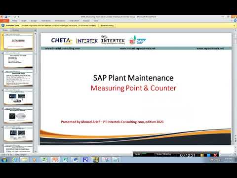 General Task List to Preventive maintenance – SAP MM/PP/QM/PM/SD