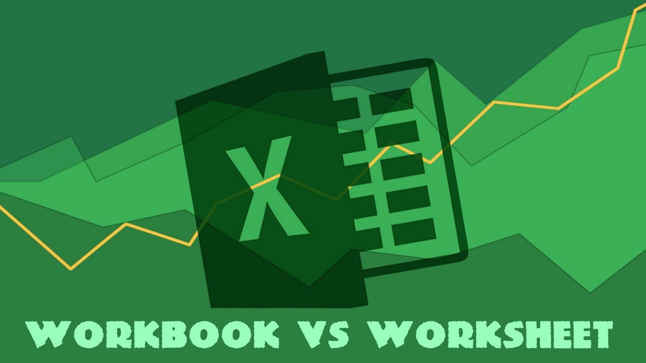 Difference between Workbook AND Worksheet #excel #tutorial #2