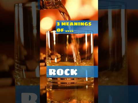 Check if you know these meanings of "rock"