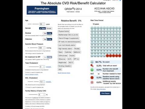 Cardiovascular Risk Calculation