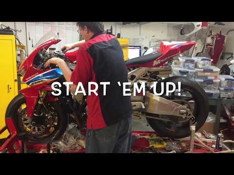 Honda Fireblade CBR1000RR SP2 WSBK SuperBike Built in a Shed Spittinβ Fire!