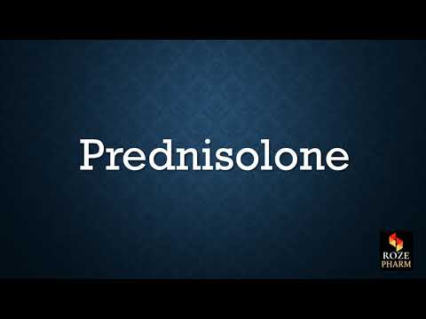 Prednisolone pronunciation, How to say Inhaled corticosteroid
