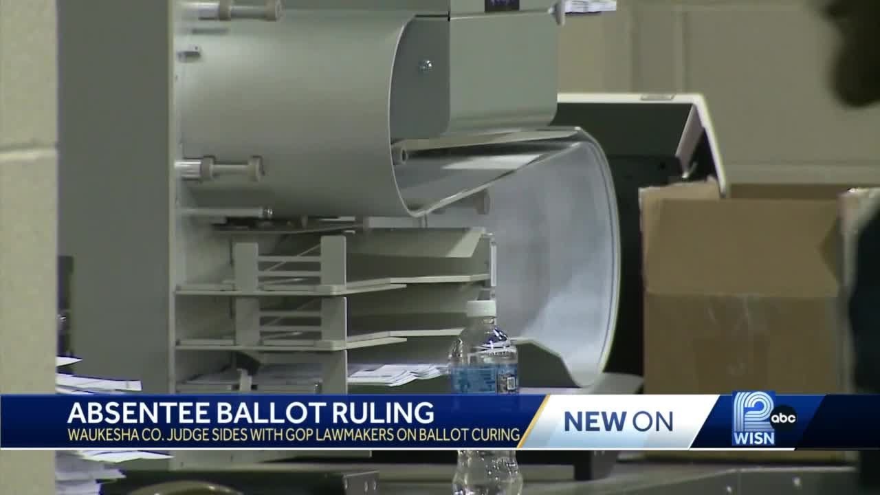Judge rules election clerks can't fill out absentee ballot envelopes