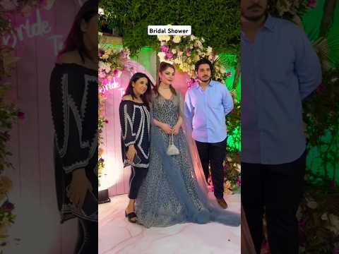 Bridal Shower Look Of Neelam Muneer 🪩🪞 #viralvideo #wedding #love #youtube #bridal #event #lolywood