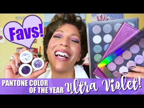 MY FAVORITE PURPLE MAKEUP!! 💜 Ultra Violet Pantone Color of the Year 2018