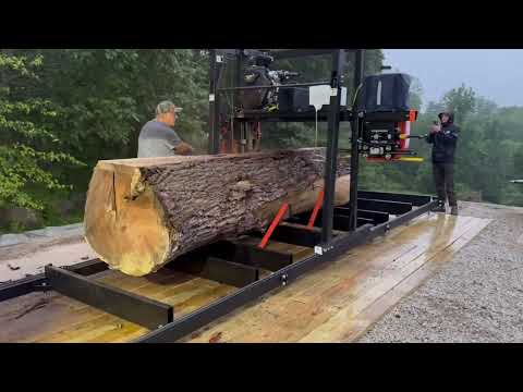 TimberKing 6000 Sawmill In Action - Assembly Process…