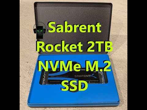 Sabrent Rocket 2TB PCIe M.2 2280 SSD Unboxing and Review SB-ROCKET-2TB