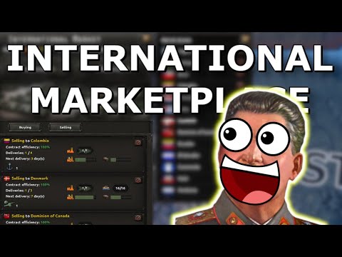 How to use the International Marketplace in Arms Against Tyranny | Hearts of Iron IV