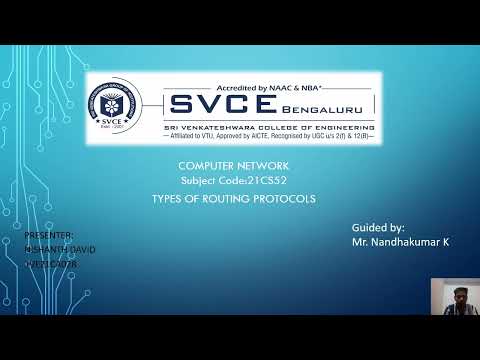 Computer Networks-Types of routing protocols