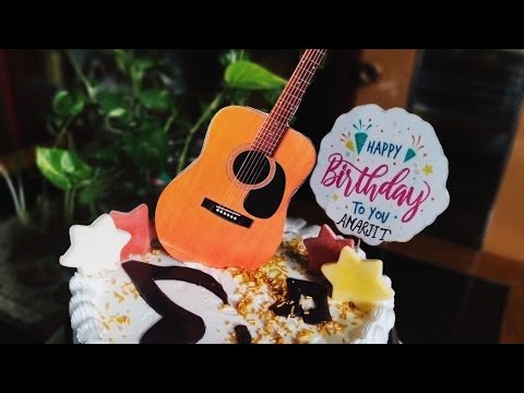 #Guitar Theme Cake ❤️ #Bedashree's Delicious Cake #Shorts