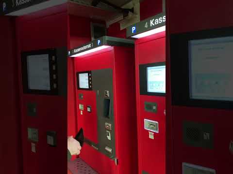 Beautiful German Parking Payment Machines in Frankfurt🚘🇩🇪😃