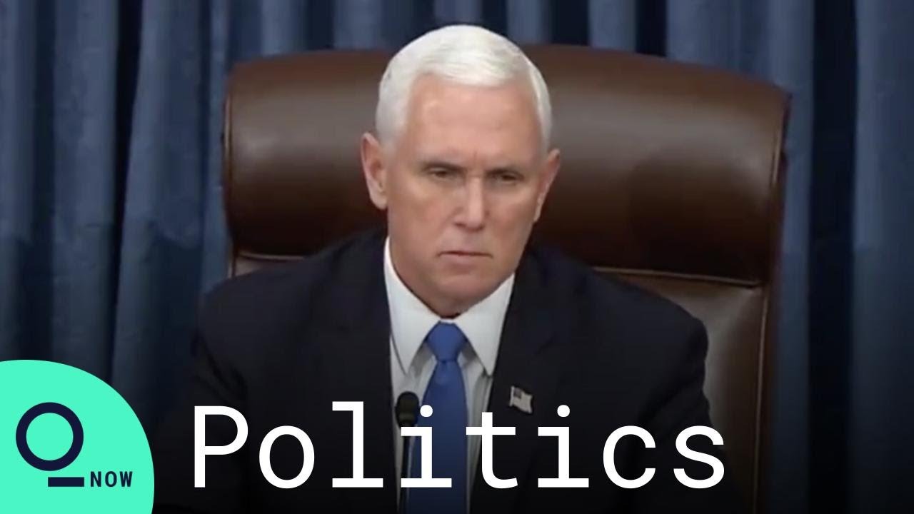 Pence Says ‘Let’s Get Back to Work’ as Congress Reconvenes Electoral Count
