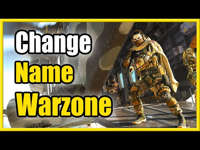 Warzone 2: How to easily change your in-game name