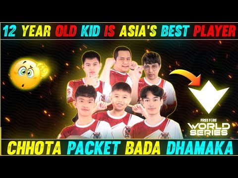 12 Year's Old Best Kid E-SPORTS Player Of Free Fire ????????!! #shorts #risingstaryt #freefirefacts