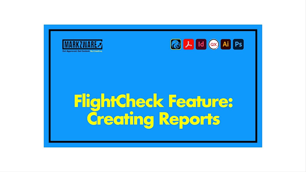 FlightCheck Preflight Reports - Overview video
