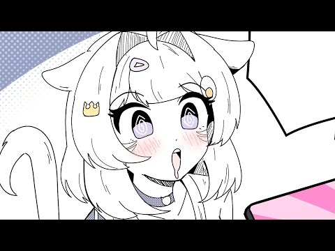 Egg Cat Girl Hypnotic Procrastination | Eggroller Comic Dub
