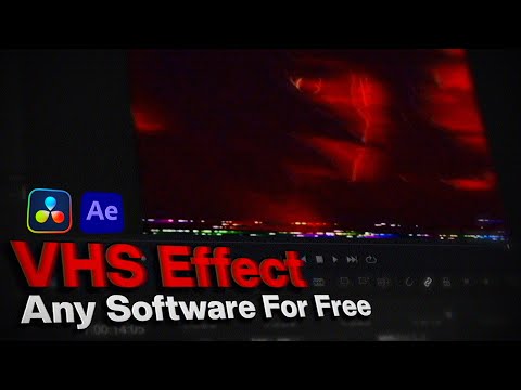 DaVinci Resolve | VHS Effect Plugin For Free