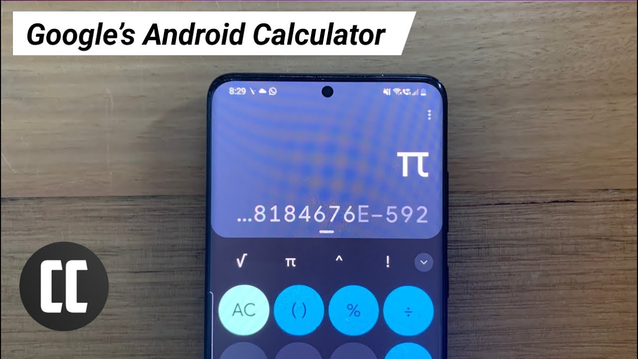 Google's ingenious variable-precision Calculator app