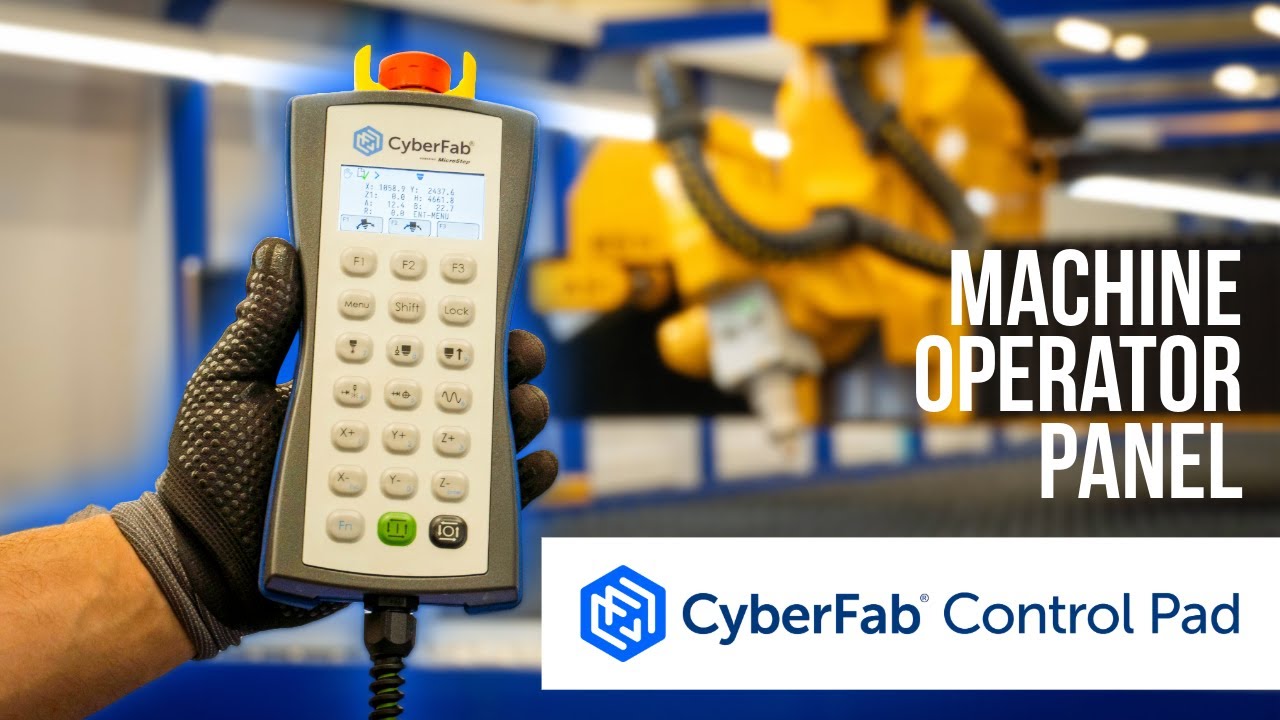 Control Pad – Machine Operator Panel for CyberFab Control