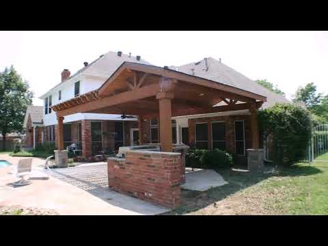 How To Build A Patio Roof Attached To House