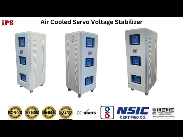 Air Cooled Servo Voltage Stablizer - 30KVA Air Cooled Servo Voltage ...
