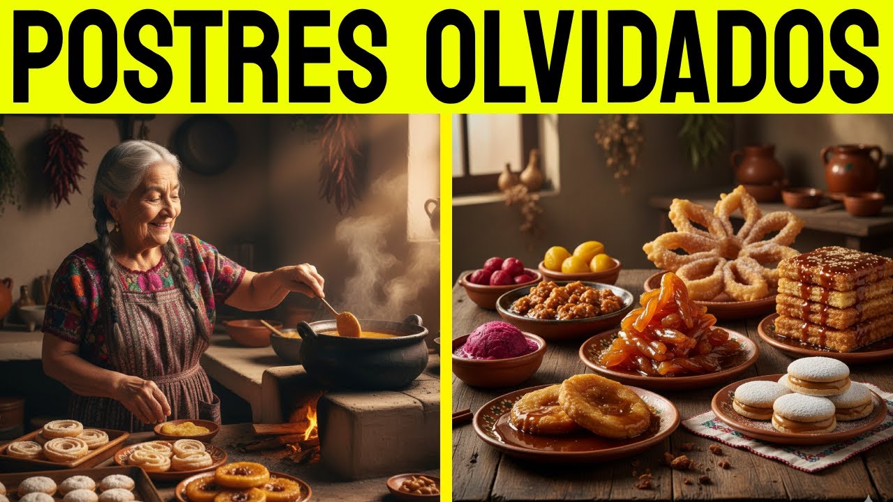 24 POSTRES MEXICANOS que HACÍA tú ABUELA y OLVIDASTE