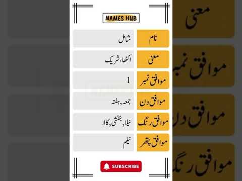 Shamil Name Meaning in Urdu | #shorts #namemeaning | Names Hub
