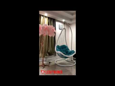 Nordic Ostrich Feather Floor Lamp Stand Light