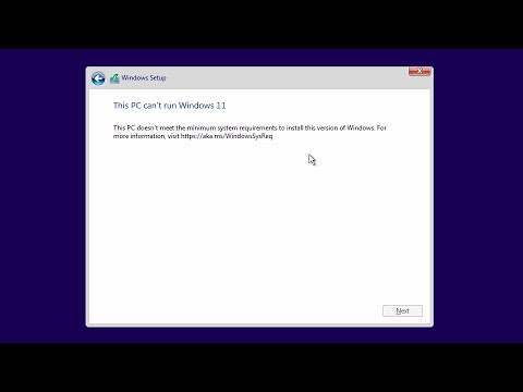 How to Install Windows 11 on Unsupported Hardware