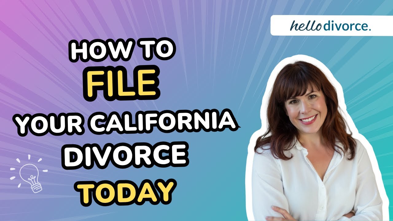 How to Start an Uncontested Divorce in California
