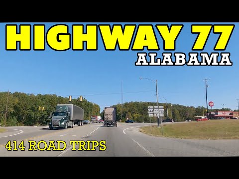 Lincoln to Ohatchee, Alabama State Route 77 North
