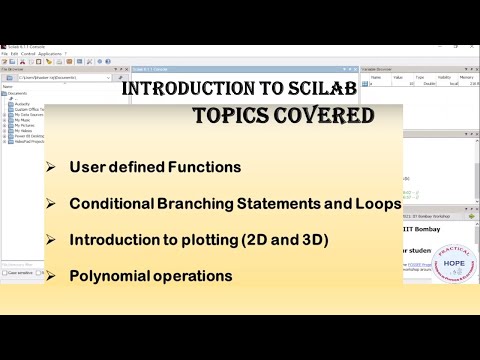 Introduction to SCILAB for beginners (part-2)