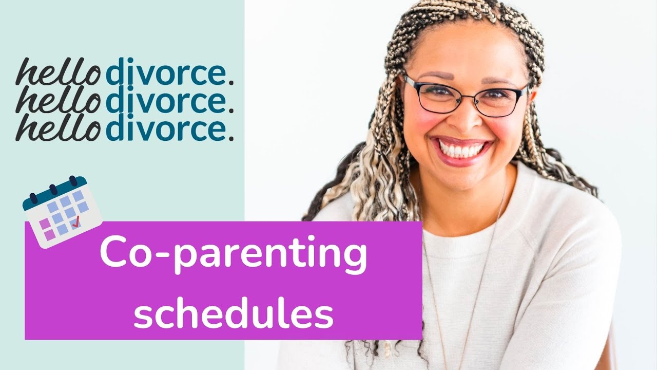 Co-parenting schedules after divorce - how to decide what works best for you.