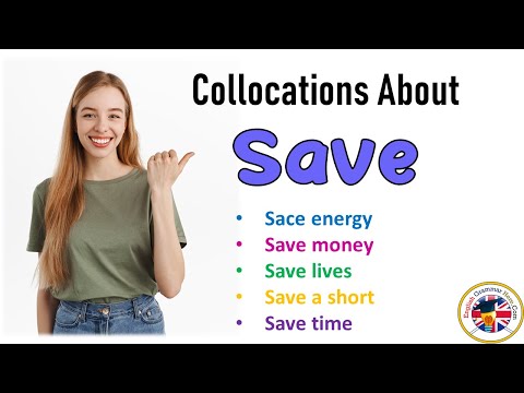 Collocations about SAVE and Example Sentences
