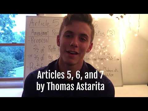 Articles 5, 6, and 7 of the Constitution