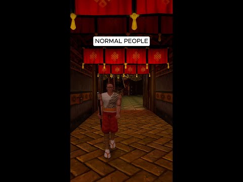 Normal People vs. Lara Croft