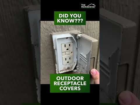 Outdoor Receptacle Covers: All You Need To Know #shorts