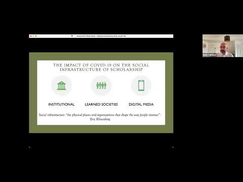 Digital Scholarship after Covid-19: an overview of my next book – Mark ...