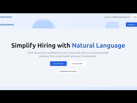 “Say Goodbye to Resumes: Hiresentiment AI-Powered Hiring in Action 🚀”