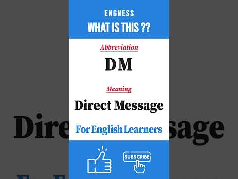 DM Meaning