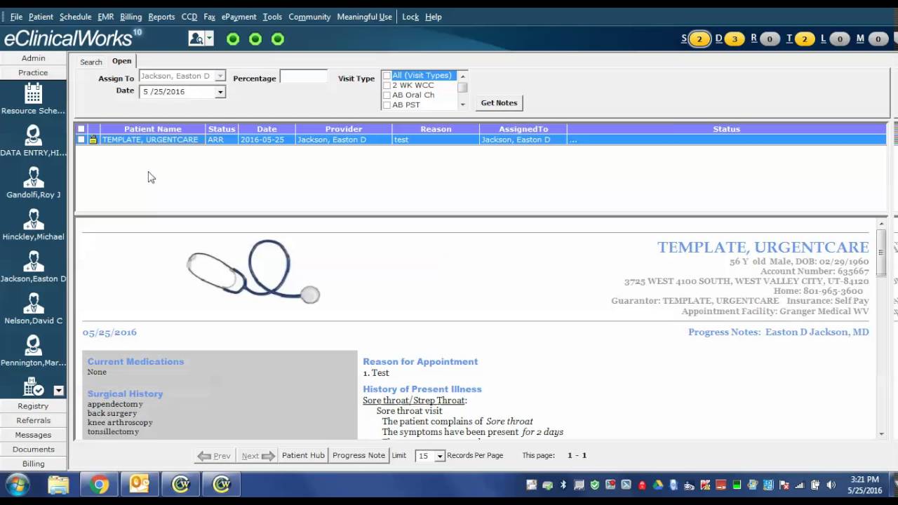 Cosigning and Reviewing Progress Notes in eClinicalWorks