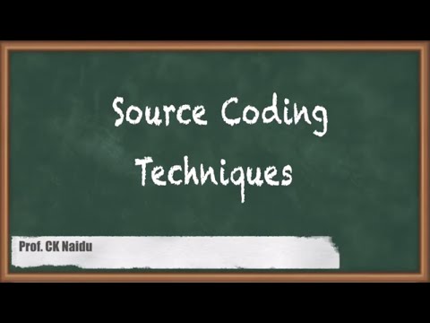 Comprehensive Guide To Source Coding Techniques - GATE Communication Video Lecture ...