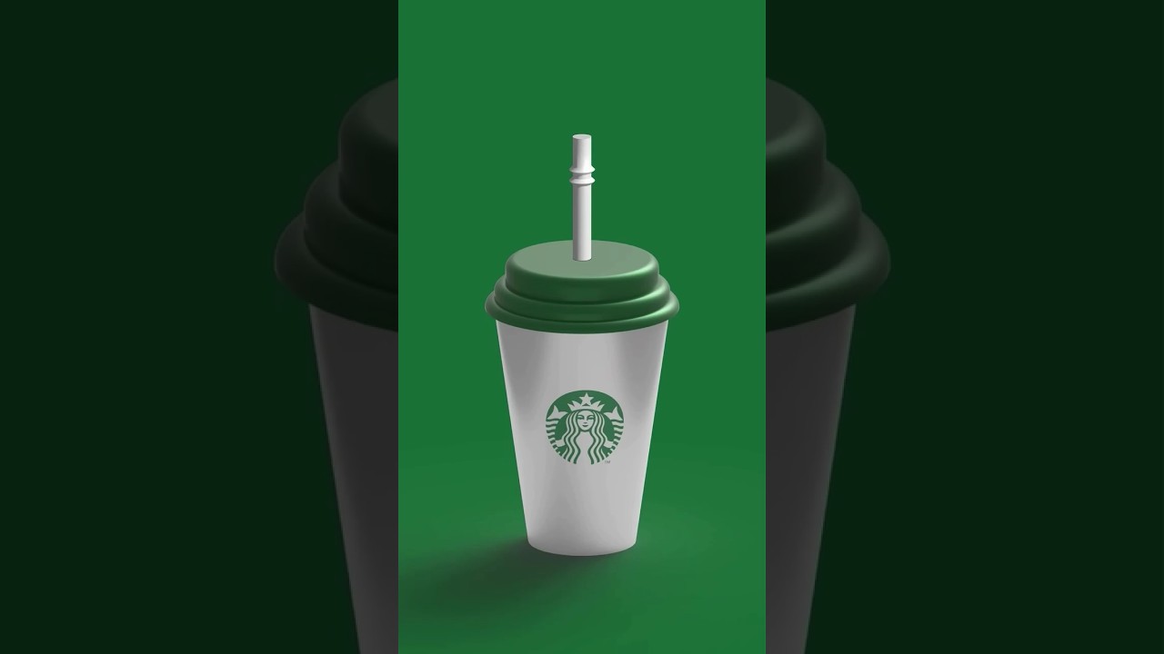 How to design coffee bottle in Photoshop #shorts #mockup #photoshop #graphicdeisgn #viral #coffee