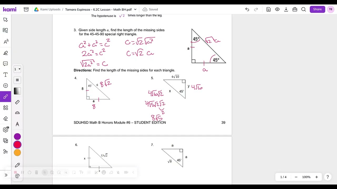 Tamara Espinoza   6 2C Lesson   Math BH pdf   Screencastify   March 14, 2026 1:57 PM