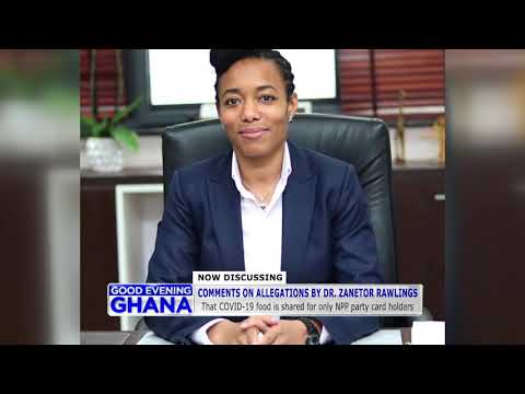 Zanetor Rawlings issued a statement on her COVID-19 food distribution allegation - A GEG Editorial