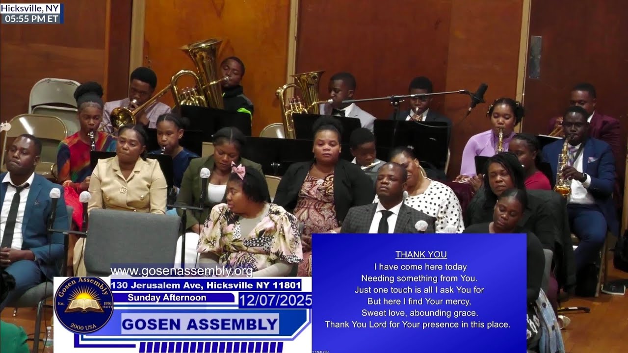 Service Du Dimanche Gosen Assembly