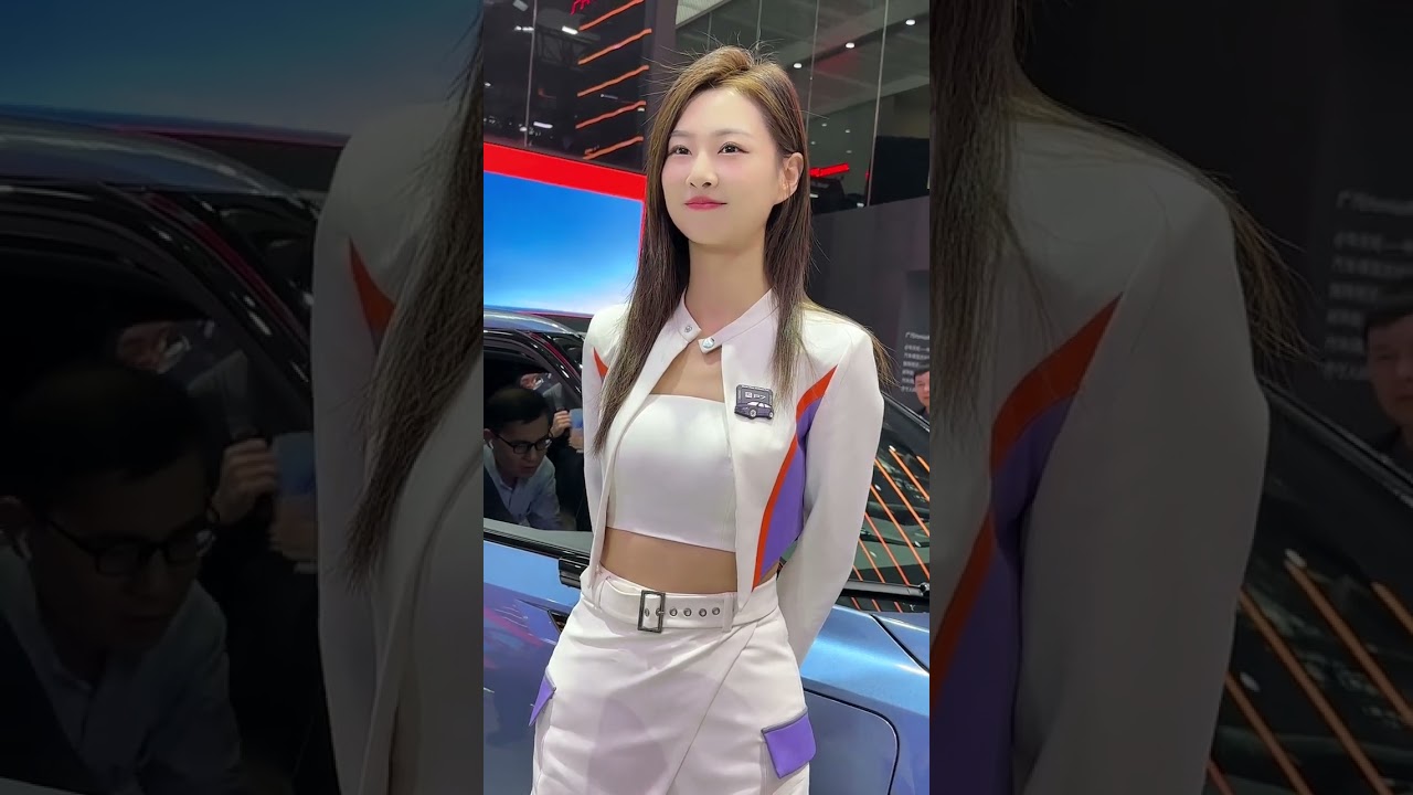 Car Model Girl in China Auto Show  #chinaautoshow #autoshow  #autoshowgirl #autoshow2024