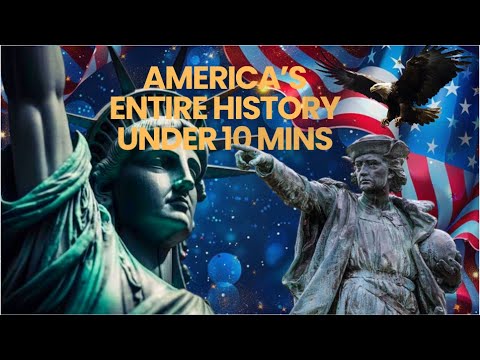 Skipped history class? Learn all you need to know about America's history in less than 10 minutes